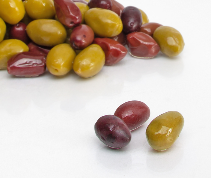 Bio-Grüne und schwarze Oliven · 1 kg · Griechenland · gebana.com